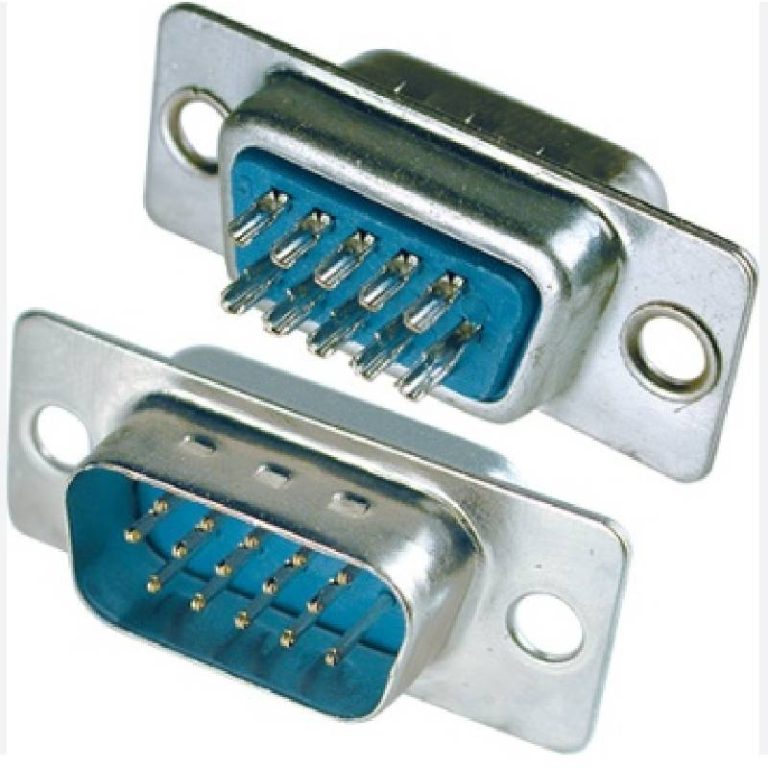 CONECTOR DB15- MACHO (3 FILAS) - Facersa